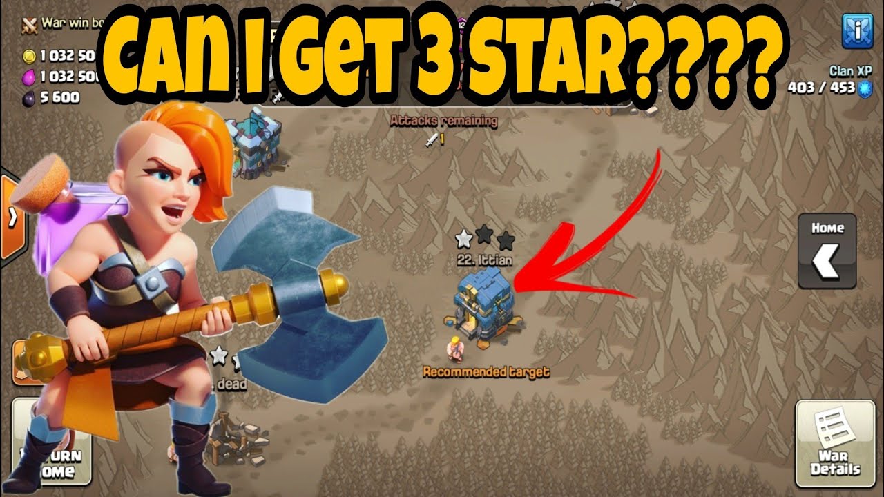 Best War Attack with super Valkyrie | OverPower TH12 War Attack ...