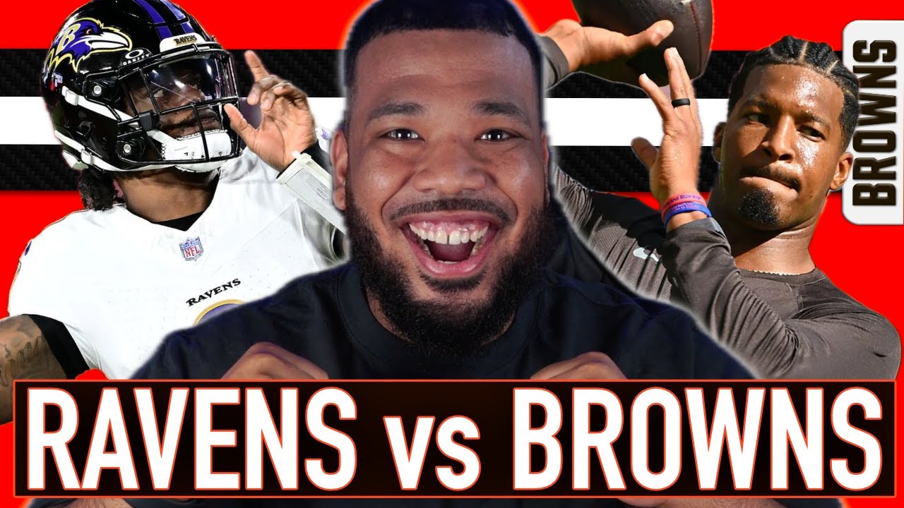 WEEK 8 - RAVENS vs BROWNS WATCH PARTY - YouTube