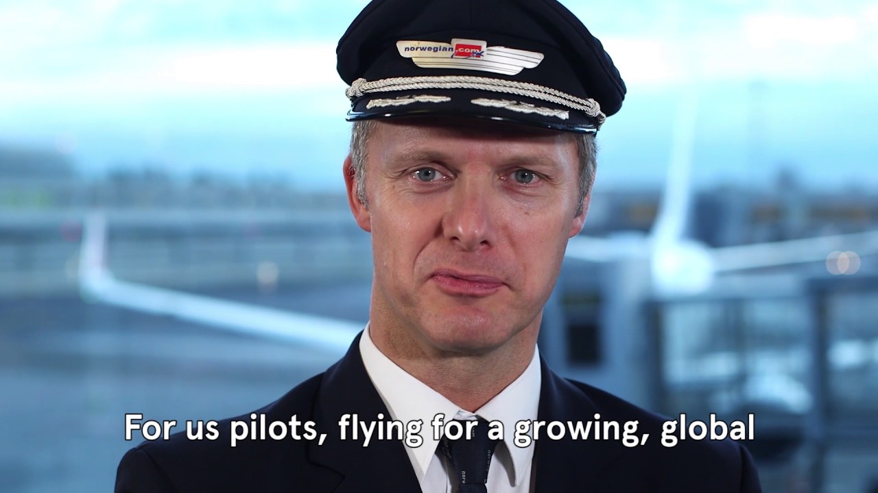 Norwegian: We are recruiting pilots - YouTube