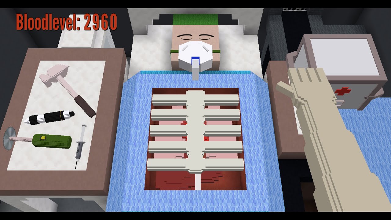 Surgeon Simulator In Minecraft - YouTube