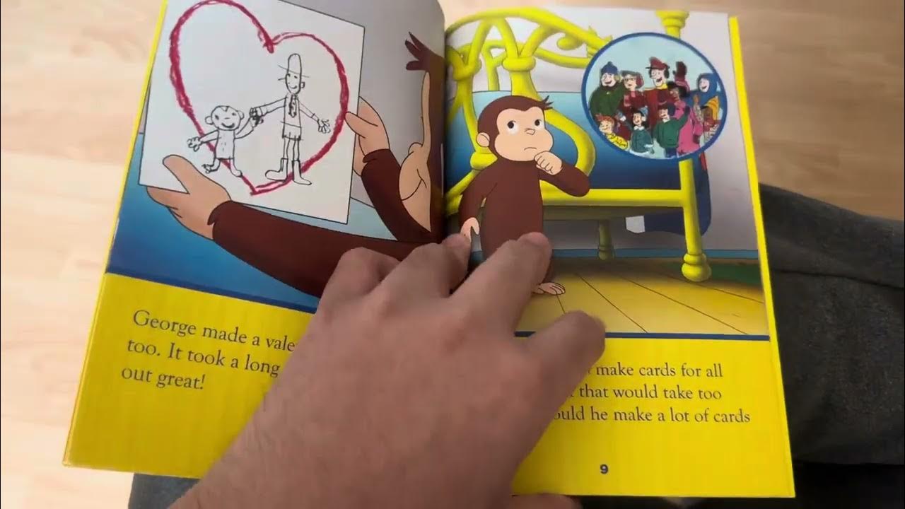 Curious George: Makes A Valentine Read Aloud - YouTube