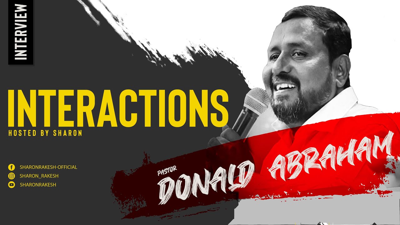 Interaction with Ps. Donald Abraham - YouTube