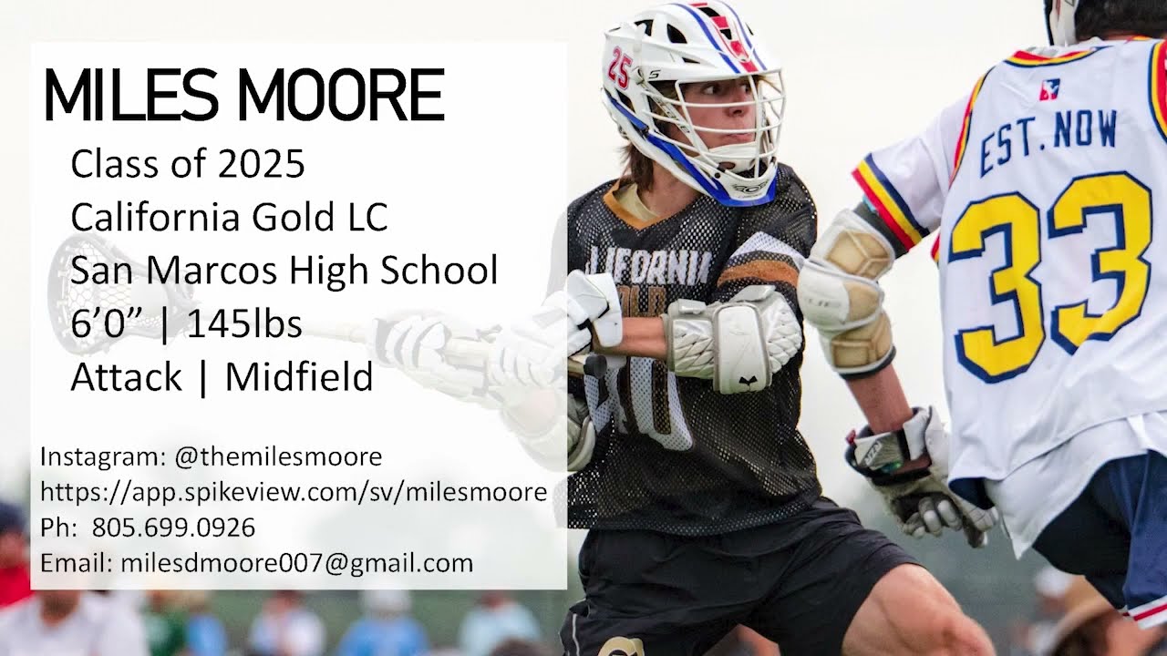Miles Moore Class of 2025 Summer Highlights - YouTube