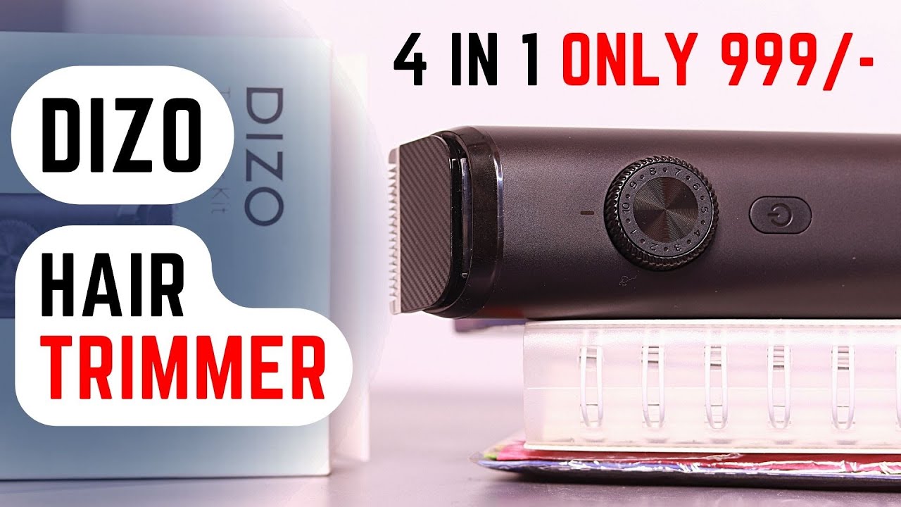DIZO Trimmer Kit 4 in 1 with Nose Trimming and 40 different Settings ...
