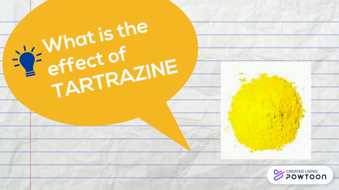 TARTRAZINE IN FOOD DYES by d'liciouzz #drrozaxinaction - YouTube