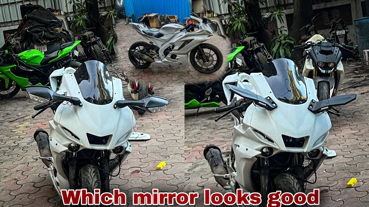 which mirror looks good in r6 🧐 || mirror install - YouTube