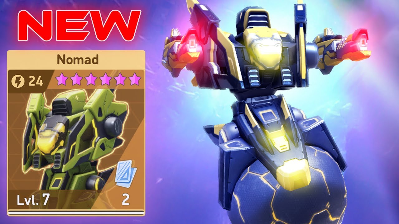 NEW Nomad's Secret Weapon Revealed: EM Rifle Dominance in Mech Arena ...