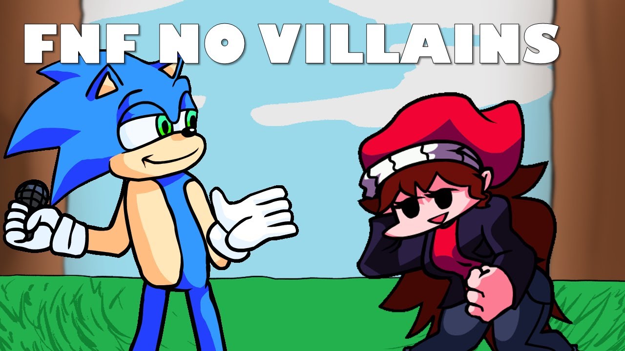 FNF NO VILLAINS BUT TGT SONIC AND LULLABY GF SINGS IT ( VS TAILS GET ...