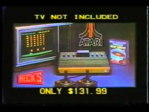 Atari 2600 at Hecks TV Commercial - YouTube