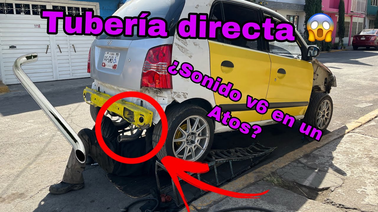 Tubería directa al Atos, ¿como se escucha? Atos tuning - YouTube