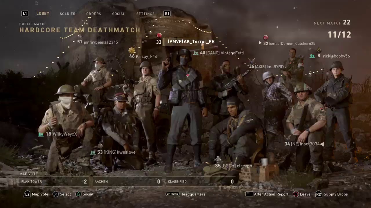 Live-COD WW2 Road To Gold On GPMG Come Chat and Hangout - YouTube