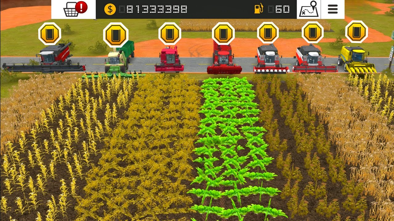 Fs18 Mix Crop Harvest Gameplay ! Farming Simulator 18 Gameplay | #fs18 ...