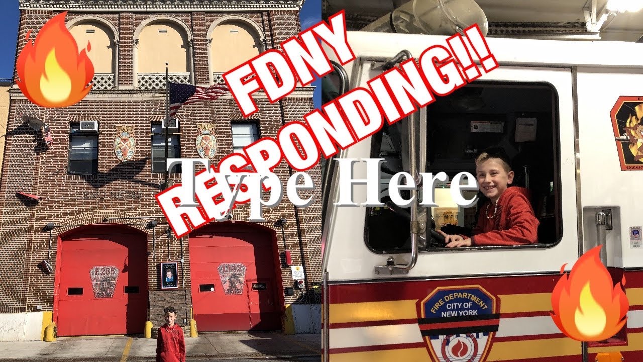 FDNY Engine 285 going on a run for a pedestrian struck!! - YouTube