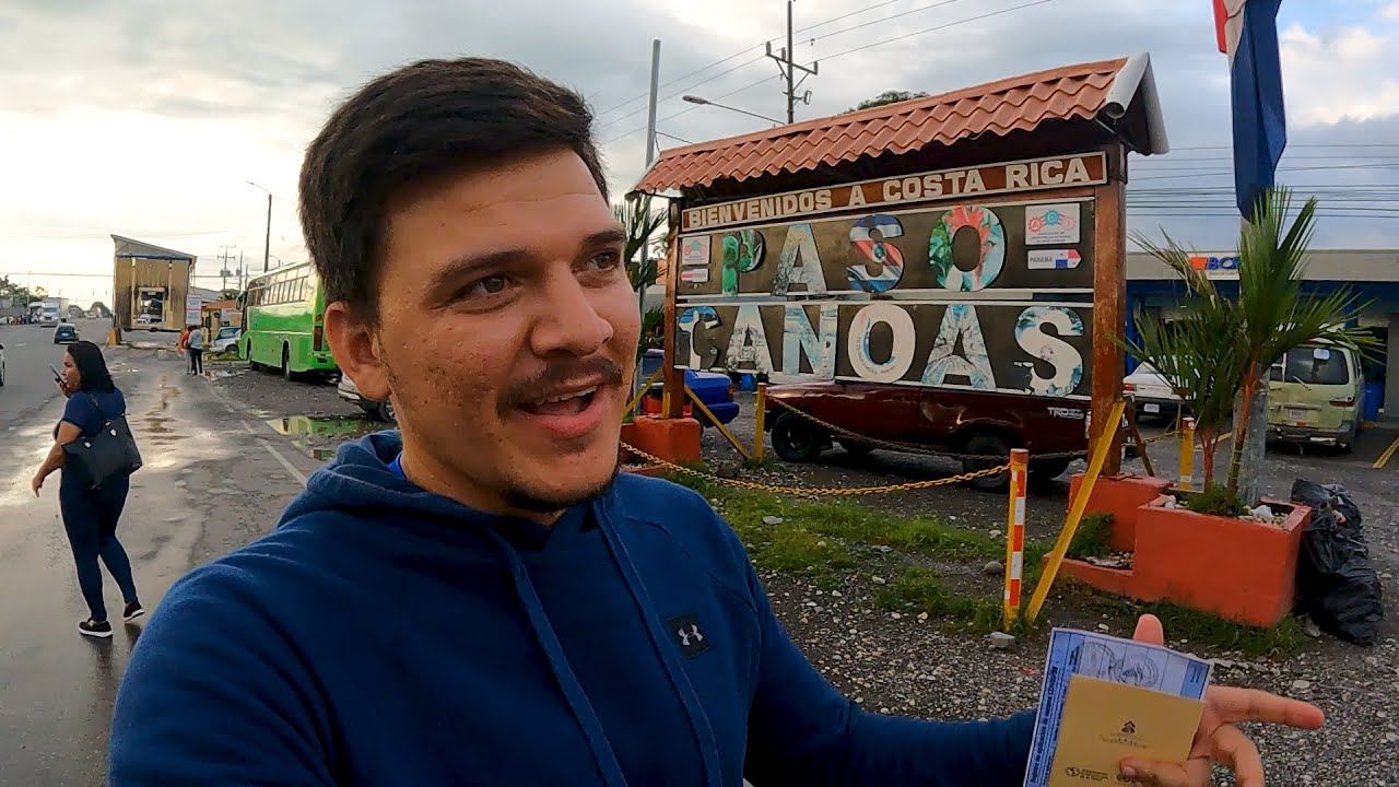 La Frontera más Pacifica de América 🇨🇷🇵🇦 | Paso Canoas - YouTube