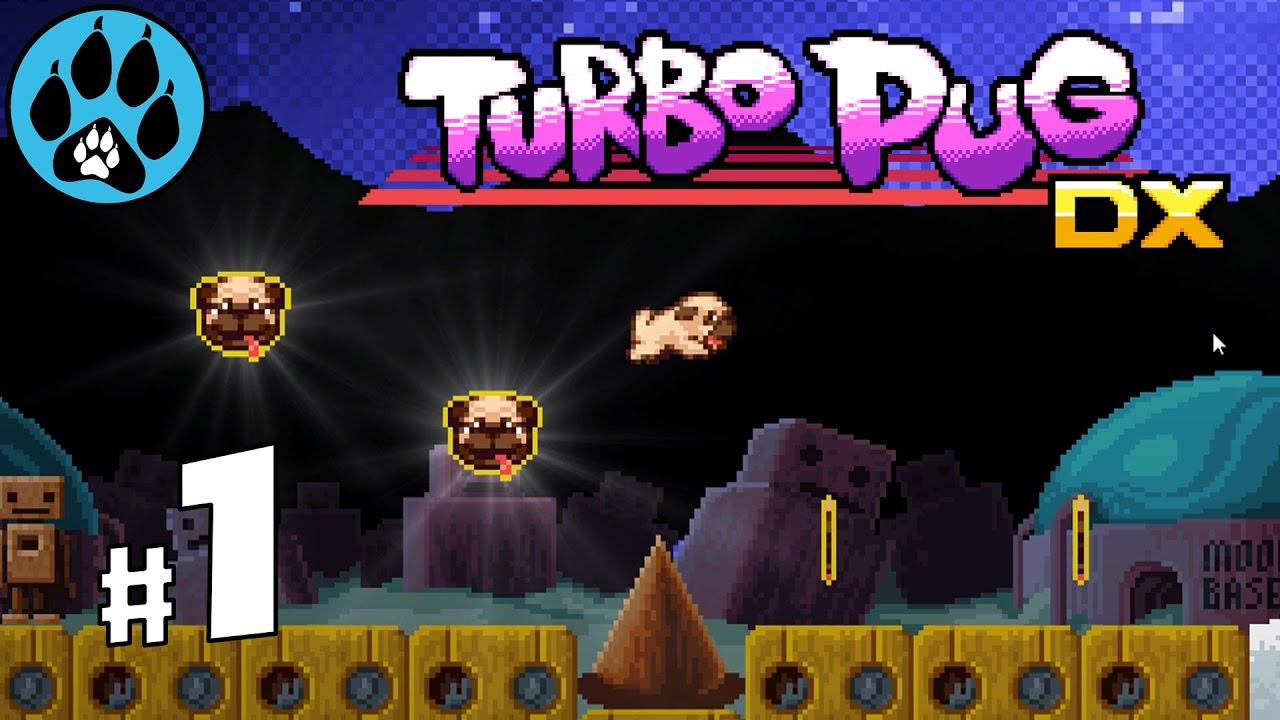 "Poor puggies!" - Turbo Pug DX #1 - Let's Play w/Wolf and Pup - YouTube