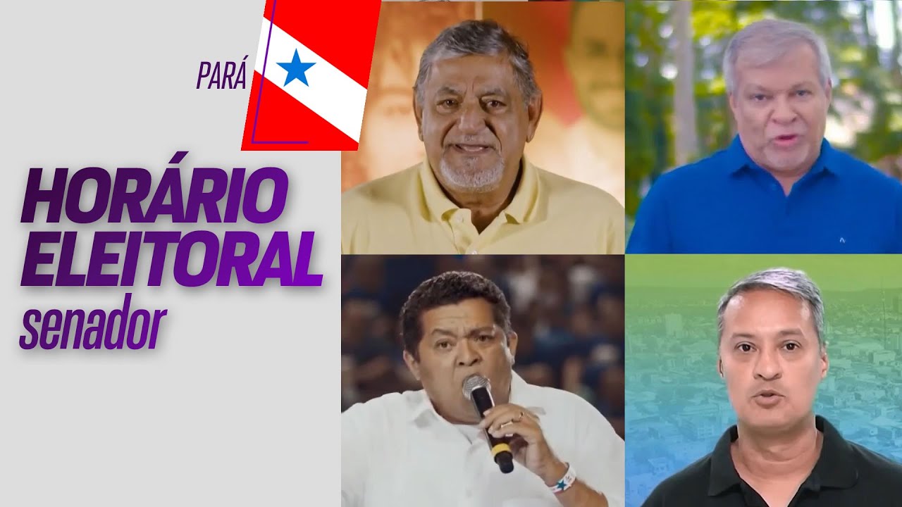 Horário Eleitoral Pa Candidatos A Senador 29 08 2022 Youtube