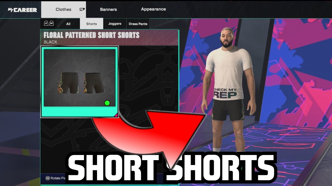 NBA 2k25 How to get Short Shorts! - YouTube