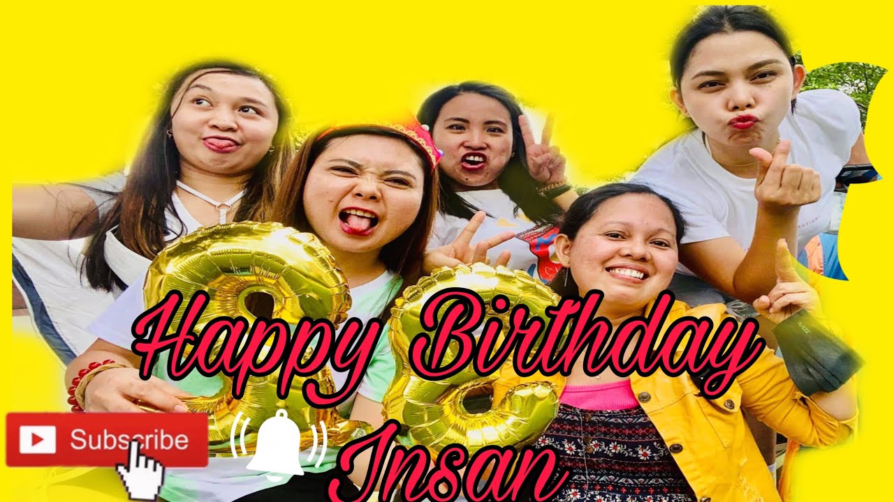 CELEBRATING INSAN BIRTHDAY IN TAMAR PARK HONGKONG - YouTube