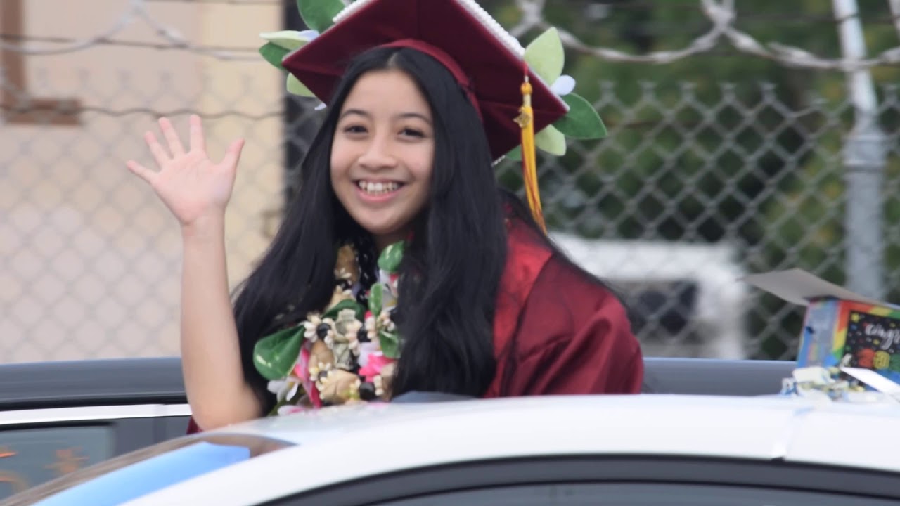 Lauren's Graduation Parade 2020 - YouTube
