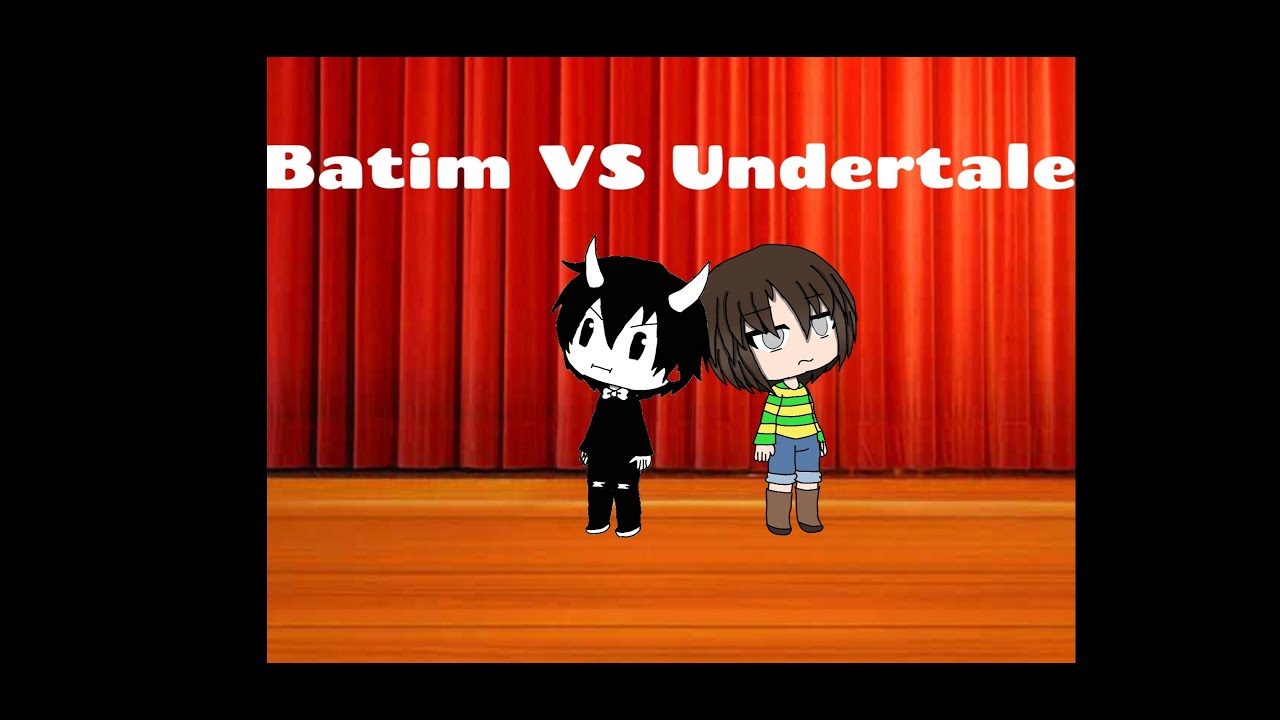 Batim VS Undertale | singing battle | Gacha life - YouTube