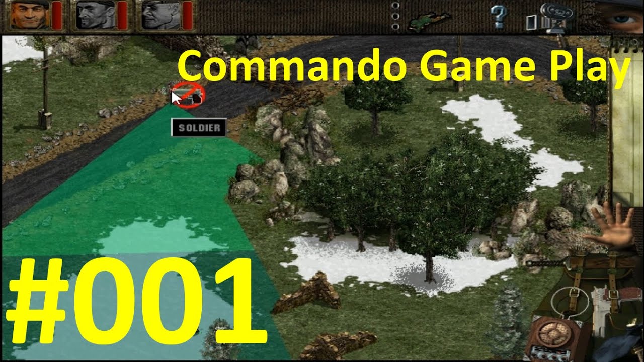 Commando Game Play Level 1 | #001 - YouTube