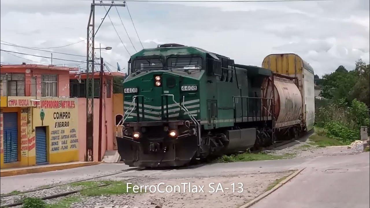AutoMax´s de Ferrosur y Ferromex rumbo a Puebla. #fsrr - YouTube