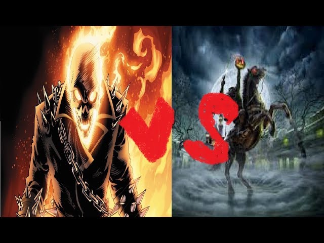 Ghost Rider Vs Headless Horseman