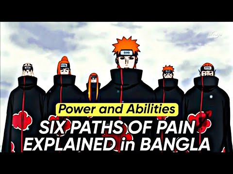 The Six Paths of Pain Explained in Bangla | Six Paths of Pain Ability ...