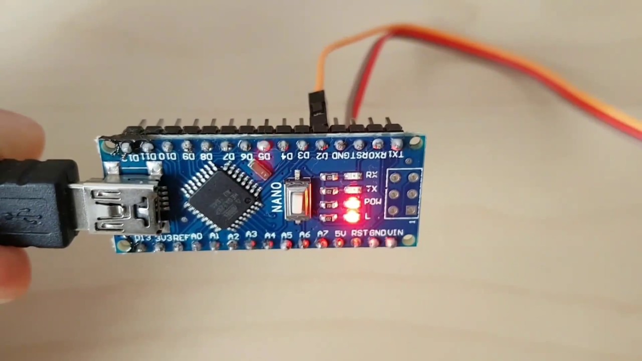 Arduino Example For Mini Pir Motion Sensor From Banggood Youtube