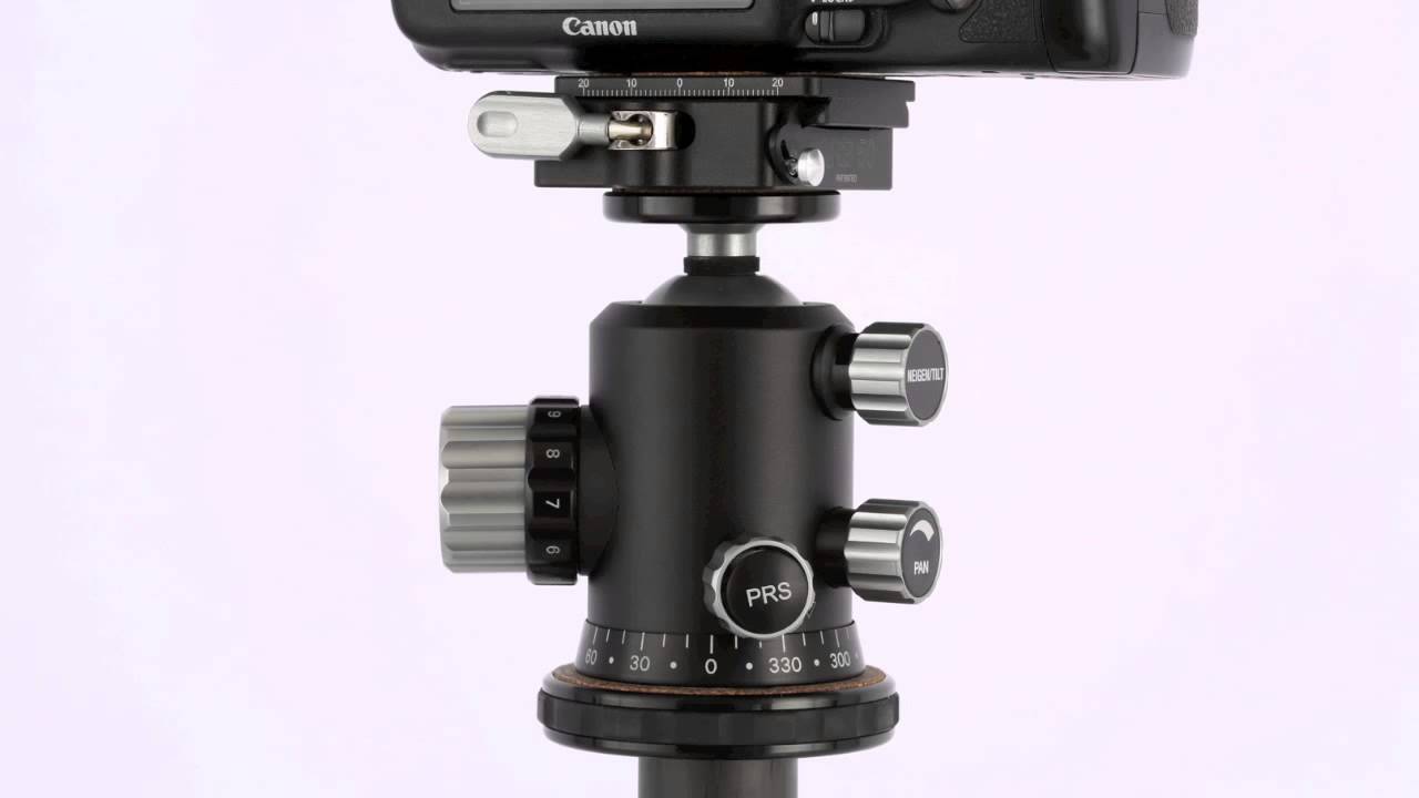 FLM CB38-FTR Center Ball Tripod Head - YouTube