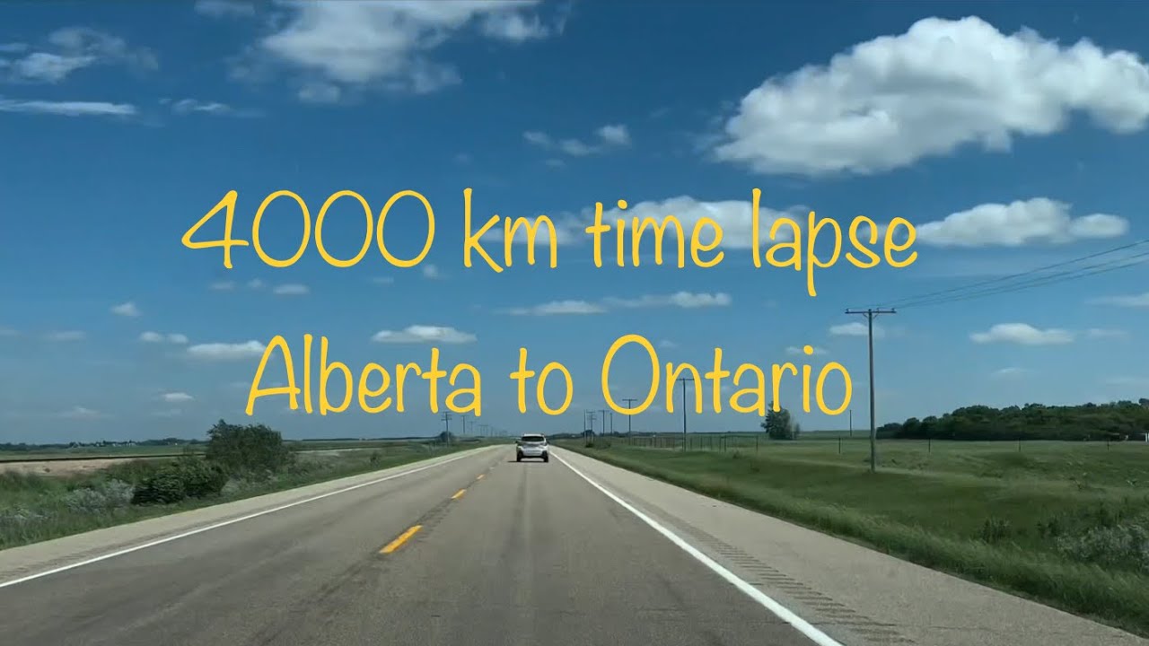 Canadian Time lapse from Alberta to Ontario - YouTube