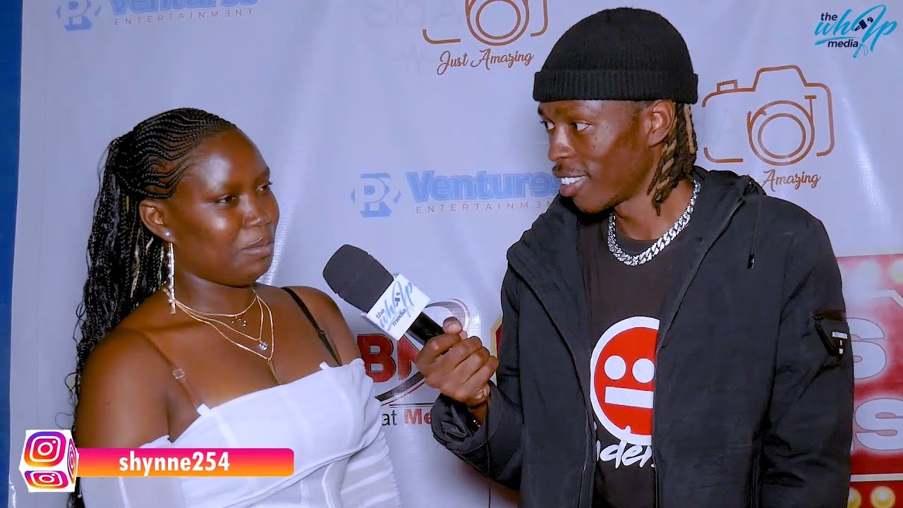 SHYNNE: WORKING LIZER OF WASAFI | VIBE NA BENALI RED CARPET - YouTube