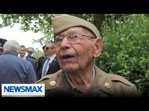 D-Day veterans reflect on landing anniversary | America Right Now