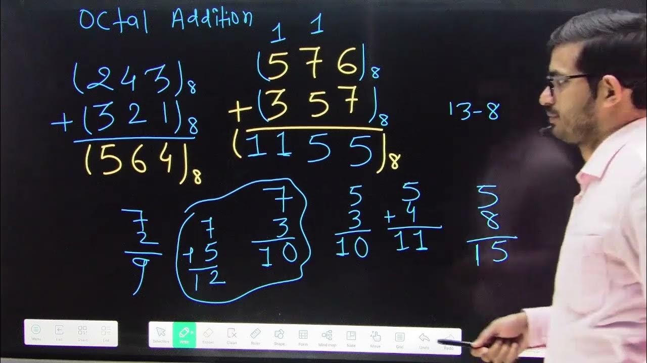 Fundamental of Electronics Engg||Binary, Octal, Hexadecimal Addition||Unit-03 - YouTube