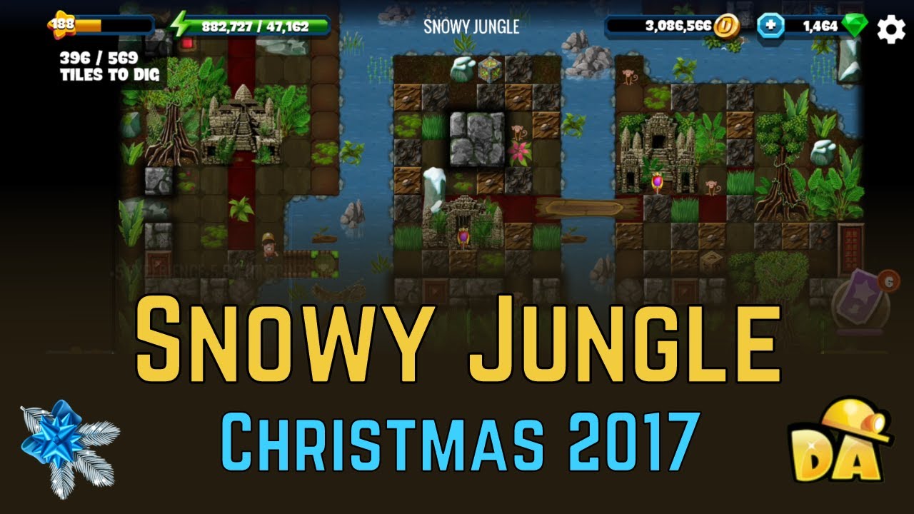 Snowy Jungle - #6 Christmas 2017 - Diggy's Adventure - YouTube