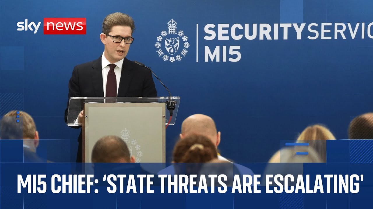 MI5 boss says China plot disrupted in past week - amid rise in state ...