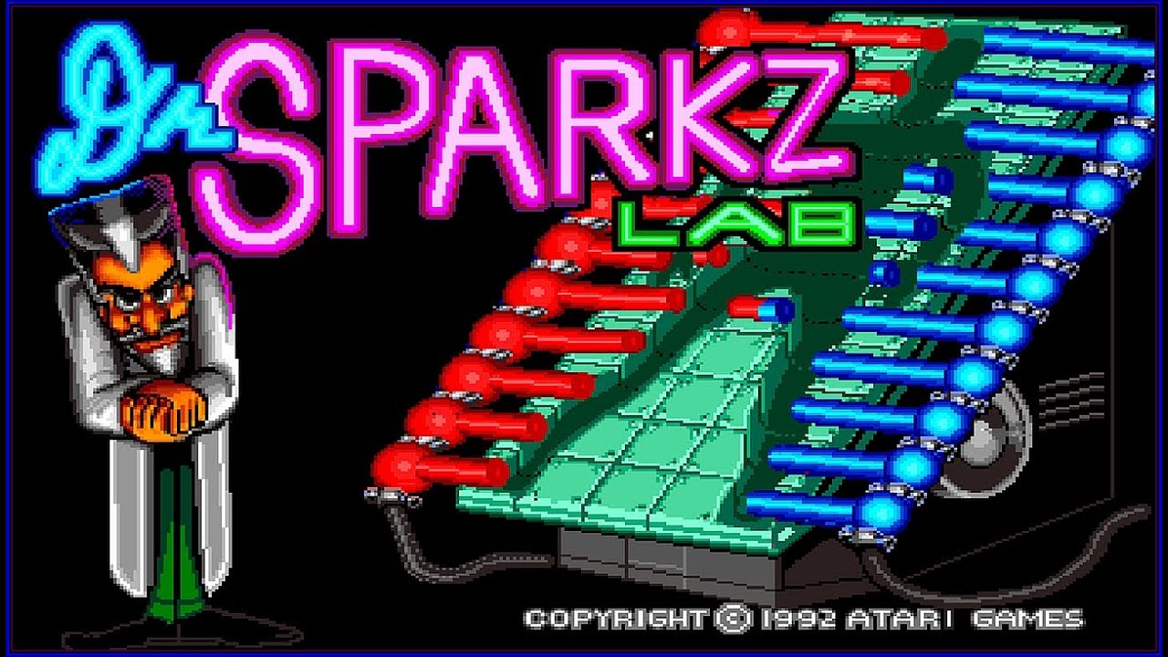 Dr. Sparkz Lab (1992) - [Atari] - Mame - YouTube