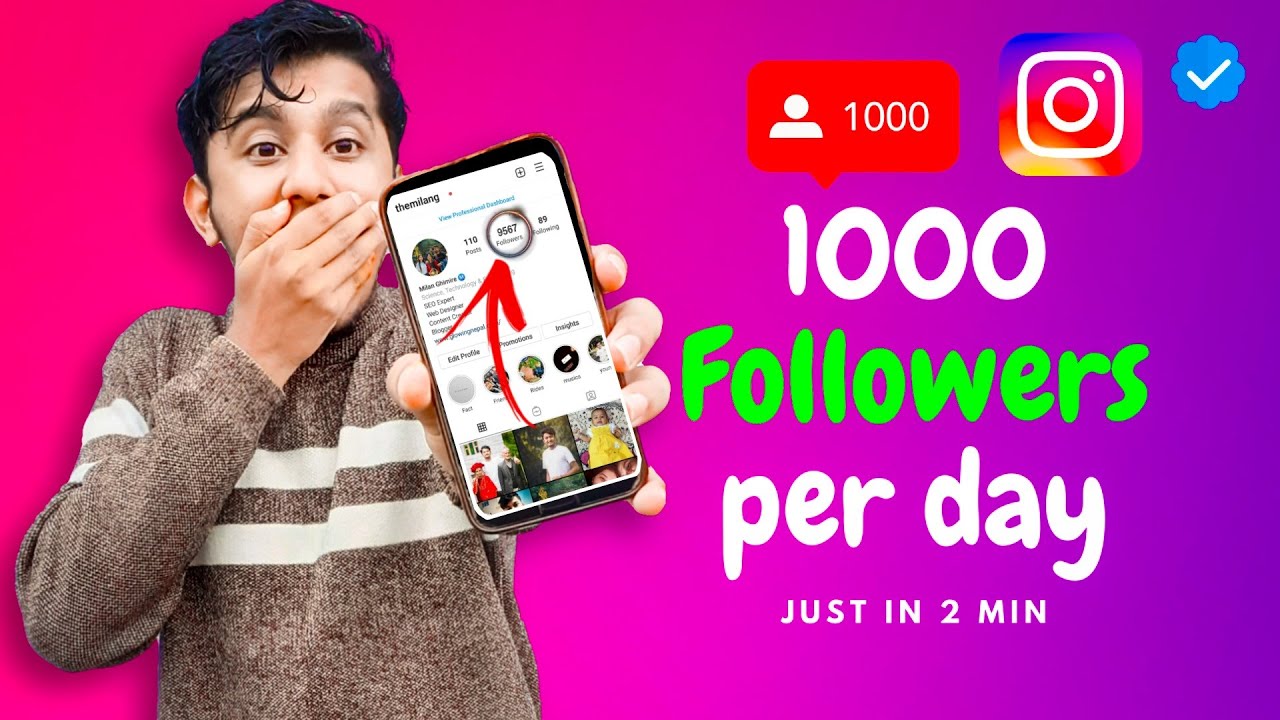 How To Increase Followers On Instagram | Free Instagram Followers | Get ...