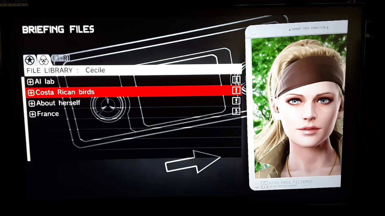 Metal Gear Solid Peace Walker 30 Cecile drunk, Cargo Truck Demolition ...