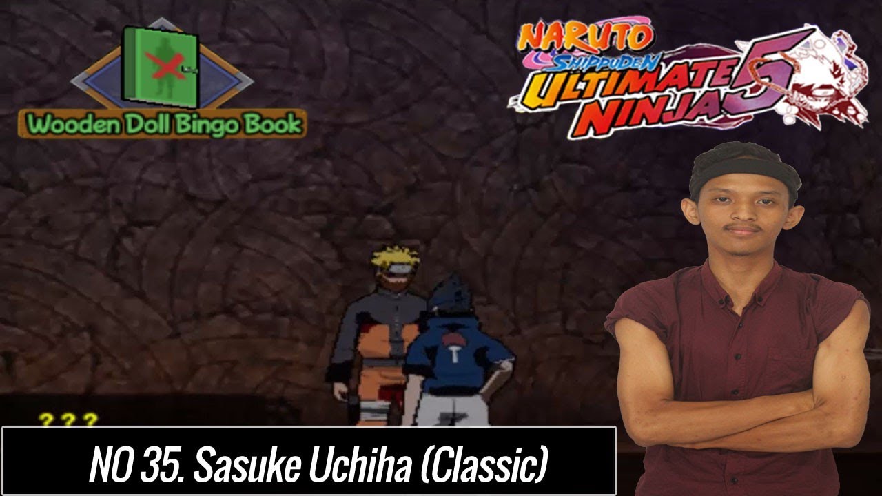 Wooden Doll Bingo Book - No 35. Sasuke Uchiha (Classic) | Naruto ...