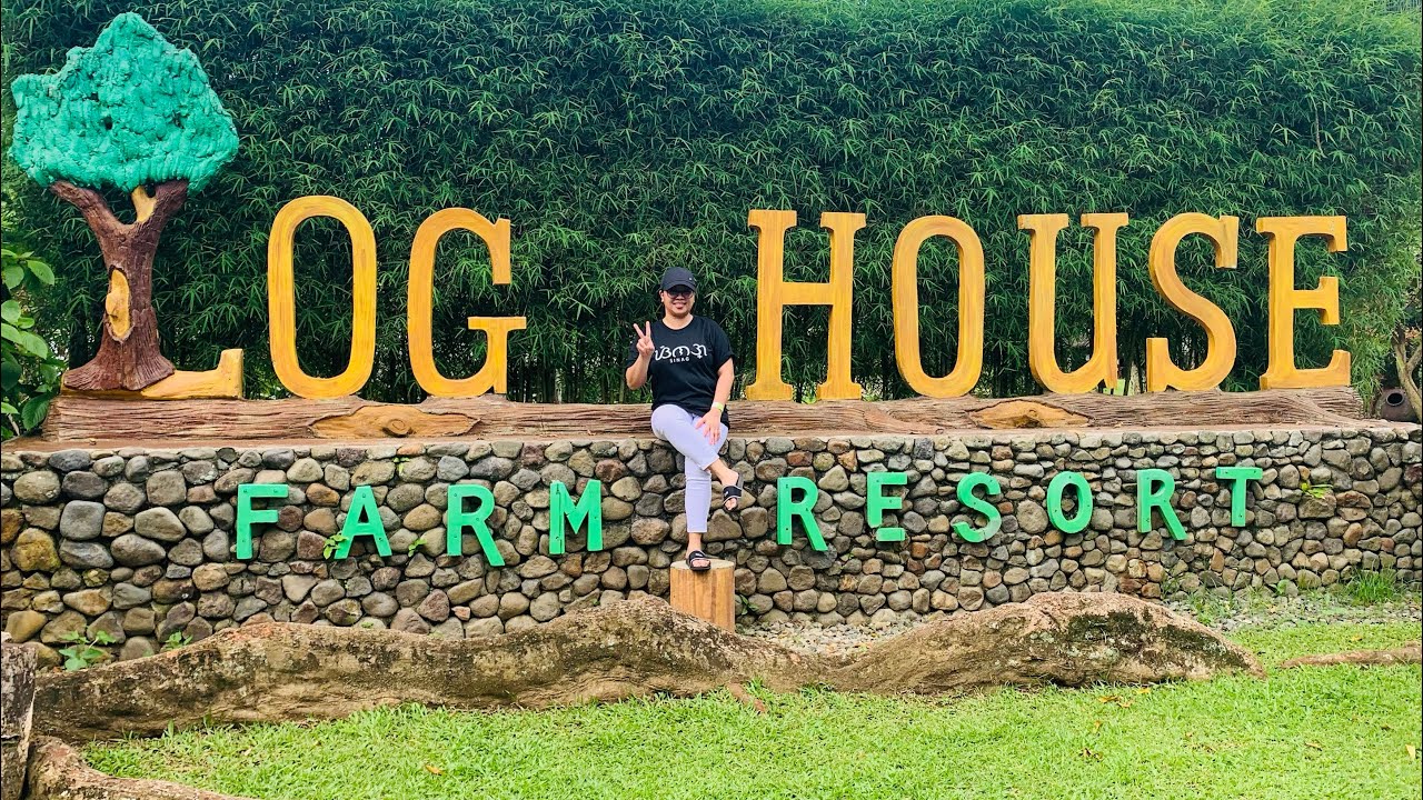 LOG HOUSE FARM RESORT Lipa Batangas (Vlog) | Lhannz Sinag - YouTube