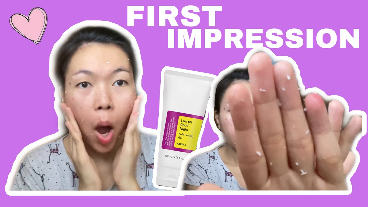 COSRX LOW PH GOODNIGHT SOFT PEELING GEL | REVIEW - YouTube
