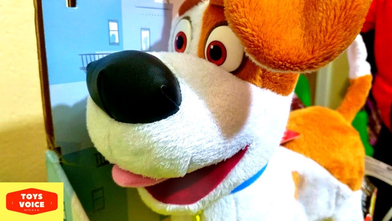 Review & Fun play of Walking Talking Max from The Secret Life of Pets ...