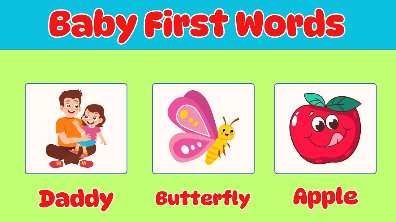 First Words for Kids | Learn Common Words & Build Vocabulary | Jolly ...