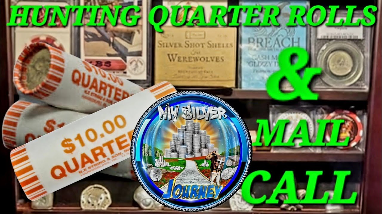 COIN ROLL HUNTING QUARTERS / MAIL FROM @mysilverjourney #coins # ...
