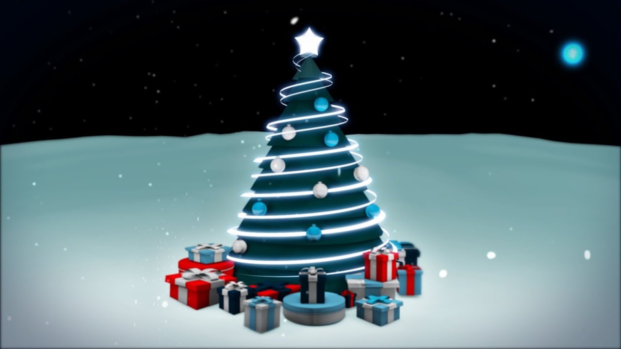 4K Merry Christmas Wishes - Free Motion Graphics - YouTube