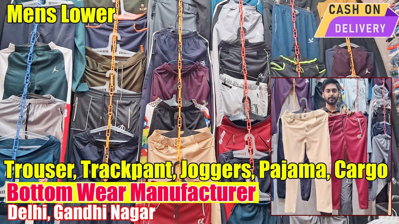 Mens Lower Manufacturer Delhi Gandhi Nagar Trouser, Track pant, Joggers ...