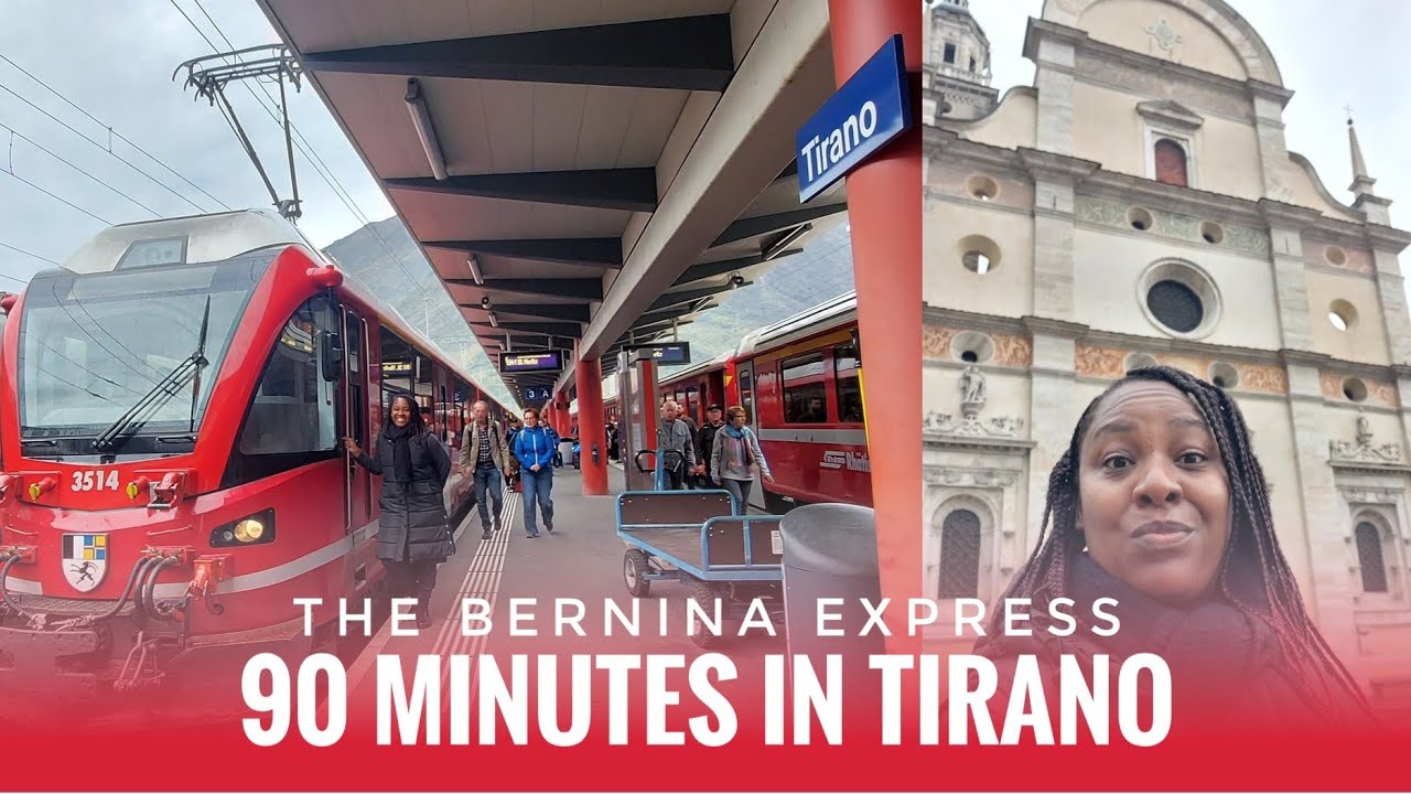 Switzerland | The Bernina Express - 90 Minutes in Tirano - YouTube