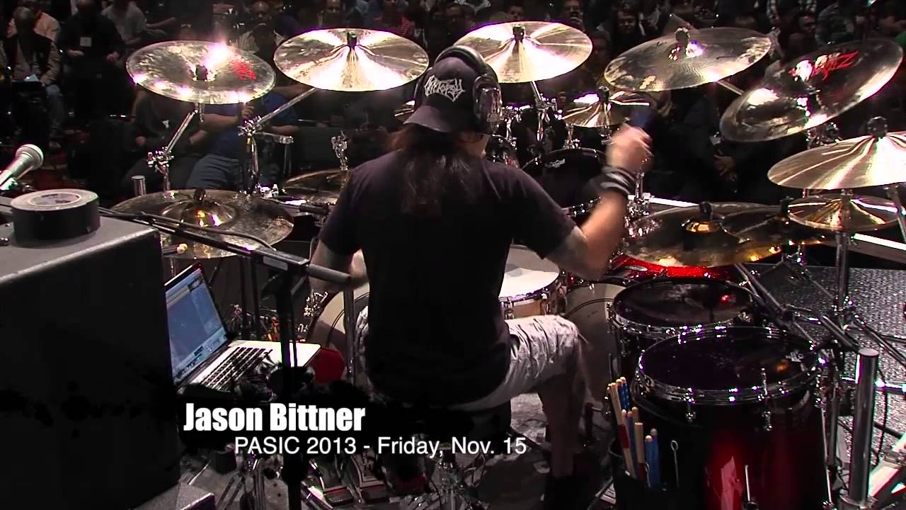 PASIC 2013 Friday Highlights: Jason Bittner - DrumLine Battle w/ Ben ...