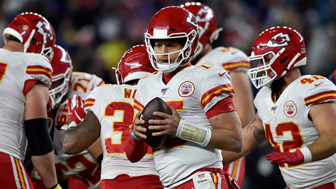 Chiefs' Patrick Mahomes on the facemask penalty, the hand and syncing ...